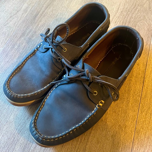 Allen Edmonds | Shoes | Navy Blue Allen Edmond Boat Shoes | Poshmark